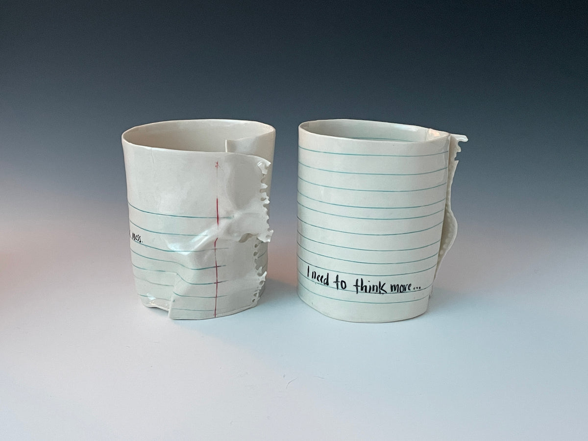 Porcelain Notebook Paper – Morningstar Mud